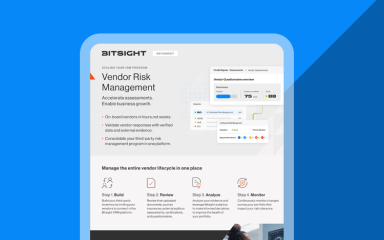 Vendor Risk Management Solution | Bitsight